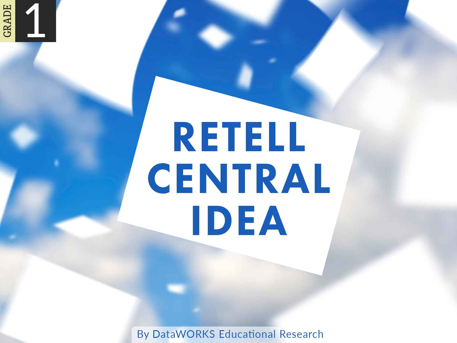 Retell Central Idea Lesson Plans Retell Central Idea Lesson Plans