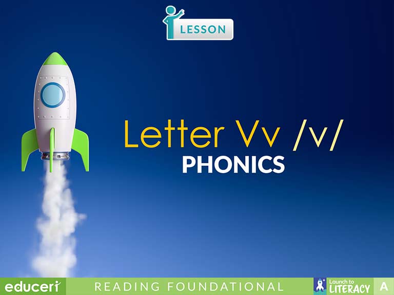 Letter v (phonics) | Lesson Plans