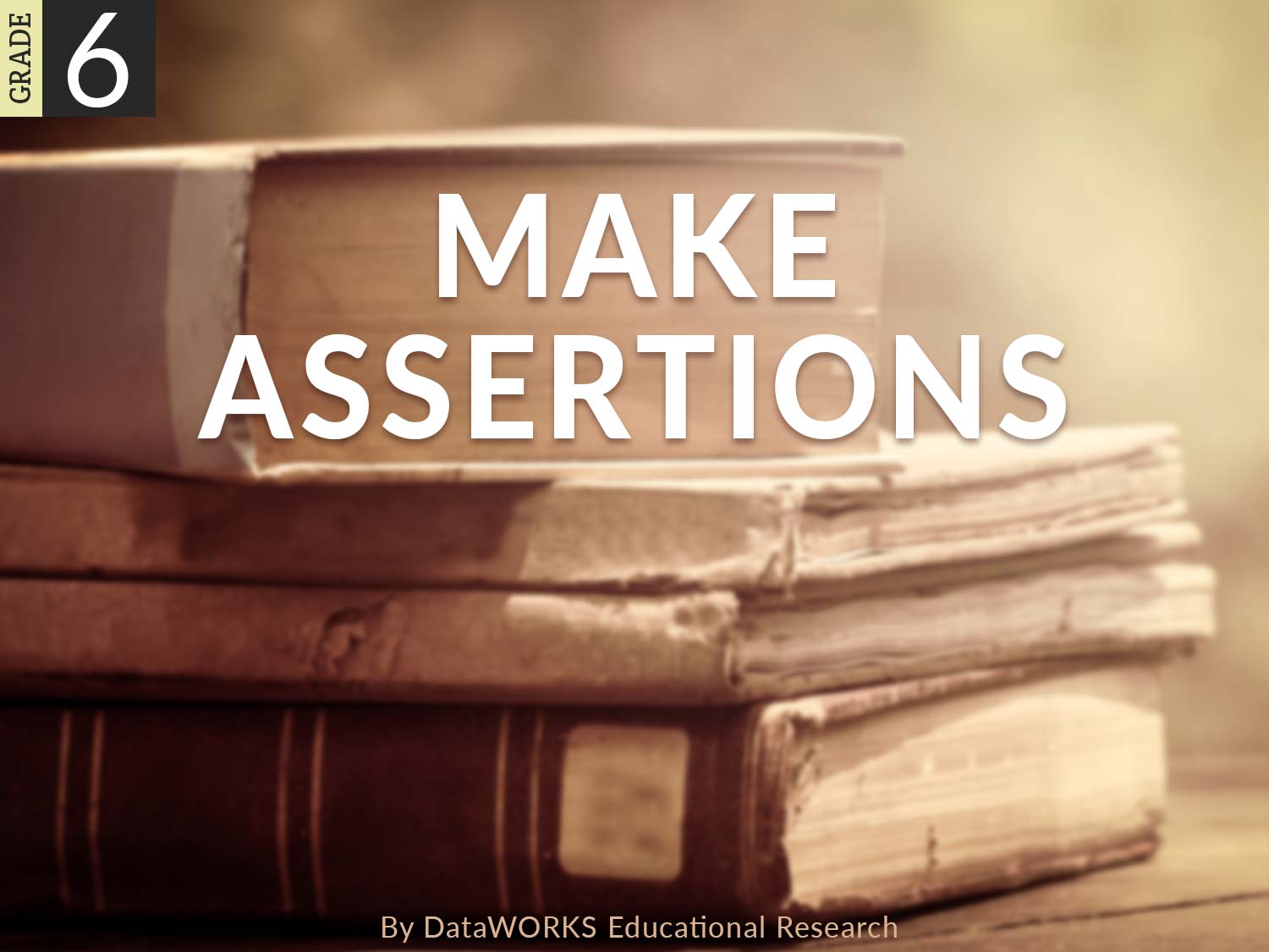 Make Assertions | Lesson Plans