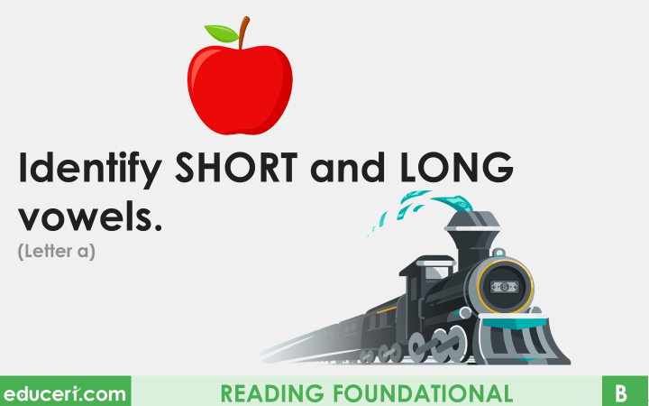 Identify short a & long a | Lesson Plans
